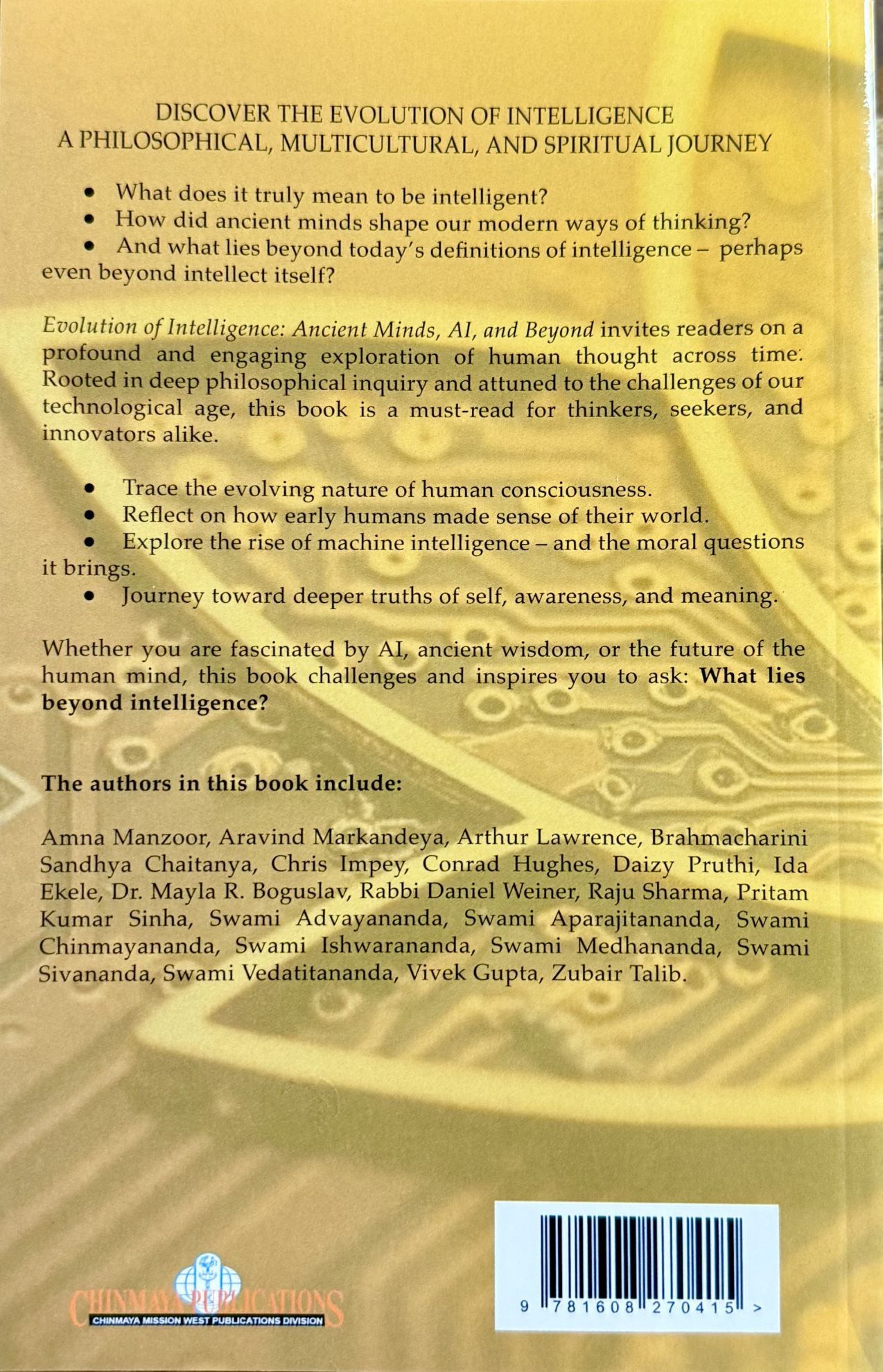 Chinmaya Publications. Evolution of Intelligence